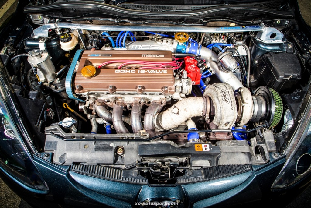 MAZDA2 BP + GTX-3582R TURBO MOTEC M4 700 hp BY MOO ENGINE SHOP – XO ...