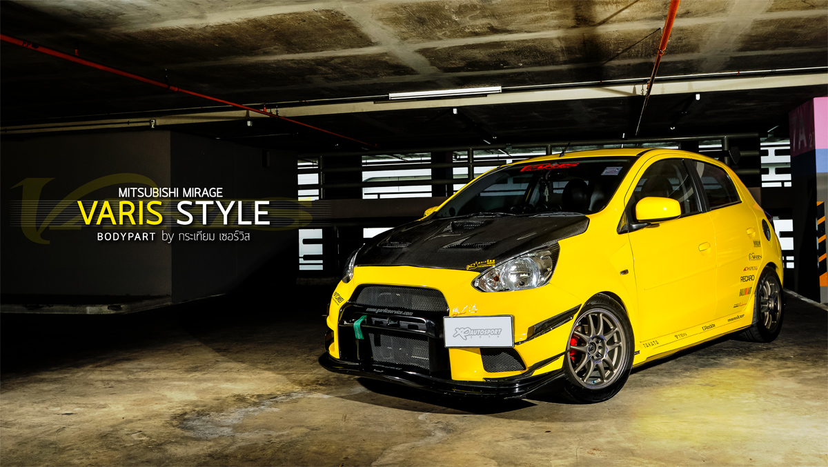 MITSUBISHI MIRAGE VARIS STYLE BODYPART by กระเทียมเซอร์วิส – XO ...