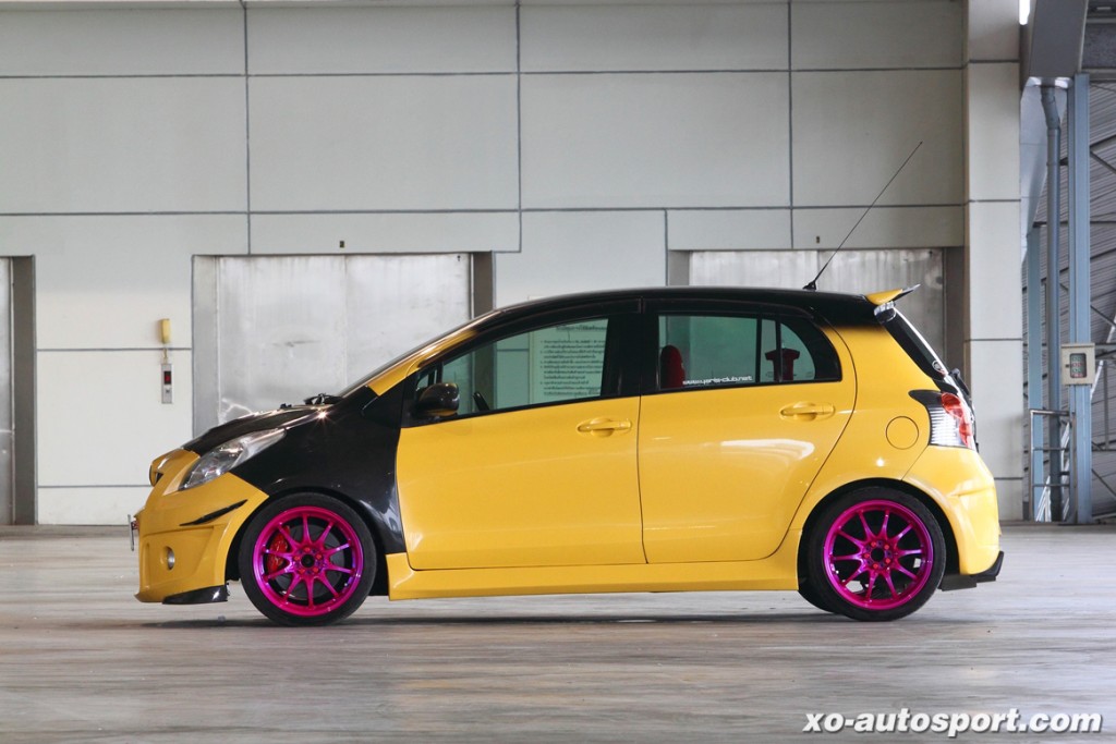 CANDY-COATED YARIS 1NZ-FE NA & KOMPRESSOR & TURBO KIT BY ADDZEST CAR ...