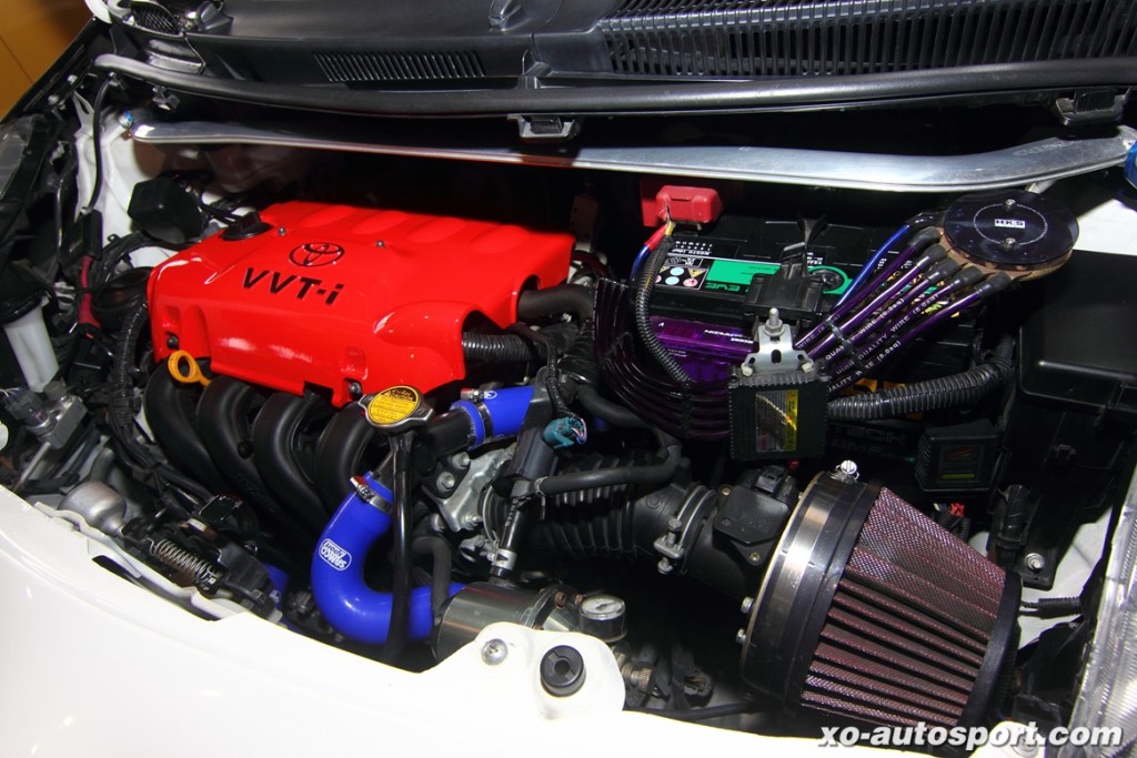 CANDY-COATED YARIS 1NZ-FE NA & KOMPRESSOR & TURBO KIT BY ADDZEST CAR ...