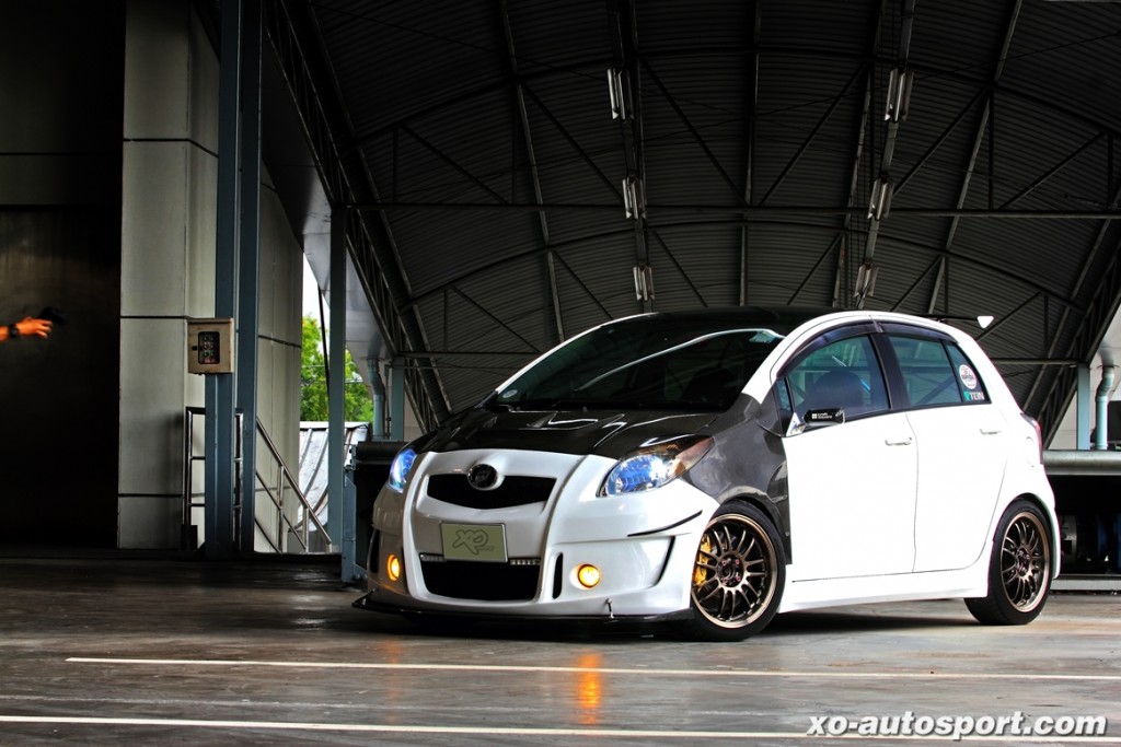 CANDY-COATED YARIS 1NZ-FE NA & KOMPRESSOR & TURBO KIT BY ADDZEST CAR ...