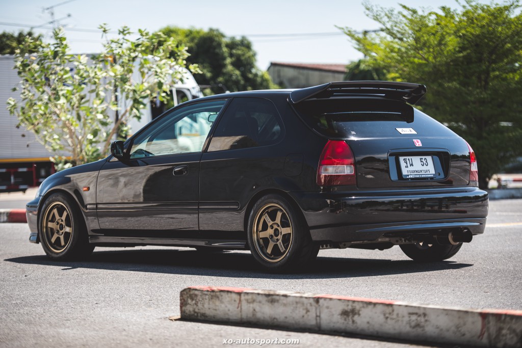 SUPER BLACK EK3 – XO – AUTOSPORT : THAILAND TUNING CARS MAGAZINE